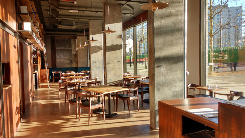 East London restaurant film location and photoshoot location