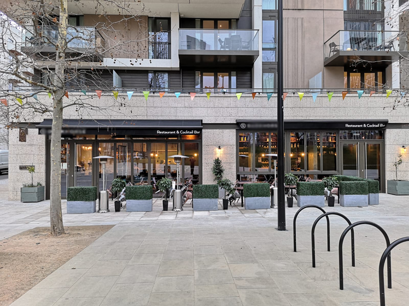 East London restaurant film location and photoshoot location